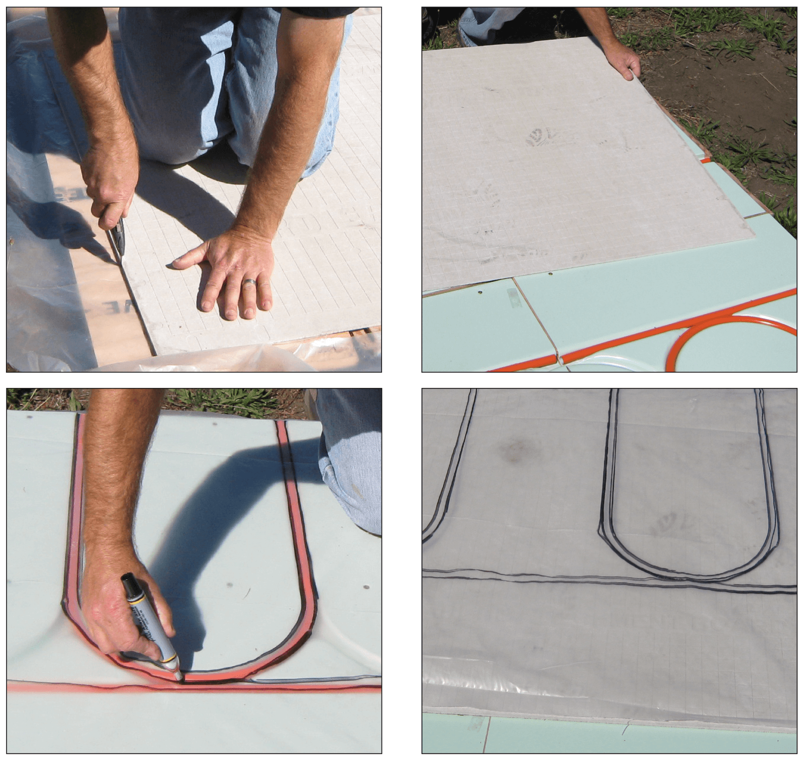 Tile or Stone Installation over Radiant Panels | Warmboard Inc