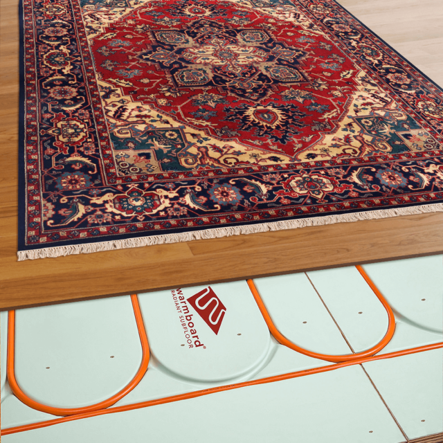 Radiant Heat and Rugs | Warmboard Inc